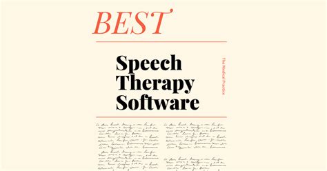 19 Best Speech Therapy Software For 2025