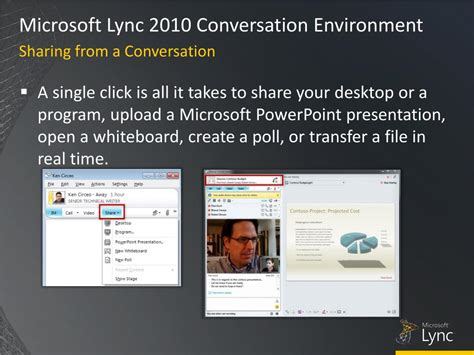 Ppt Introducing Microsoft Lync 2010 Powerpoint Presentation Free