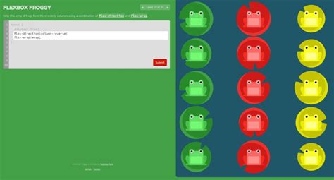 Teach Yourself Css Flexbox With The Flexbox Froggy Game Webdesign Nibble