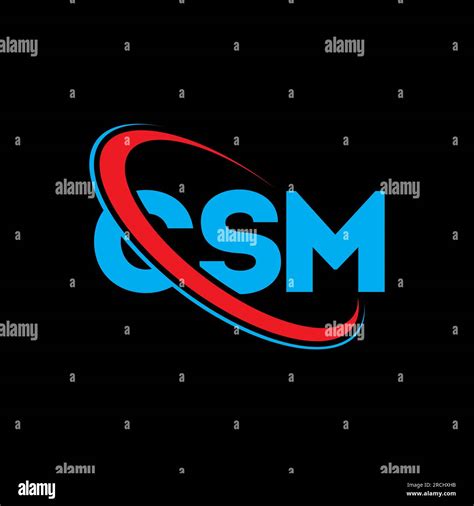 Csm Logo Csm Letter Csm Letter Logo Design Initials Csm Logo Linked