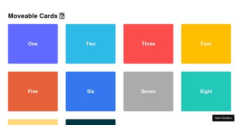 React Draggable List Codesandbox