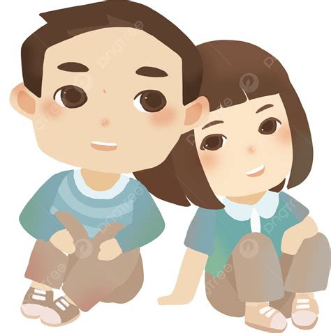 손 일러스트 으로 그린 만화 커 플 친밀 동작 손으로 그린 만화 연인 Png 일러스트 및 Psd 이미지 무료 다운로드 Pngtree