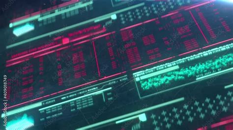 Abstract Hacking Background With Programming Code On Screen Security