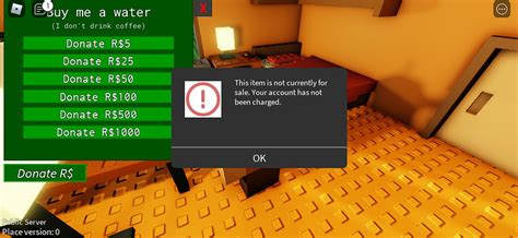 developer product says it s not on sale even though it is scripting