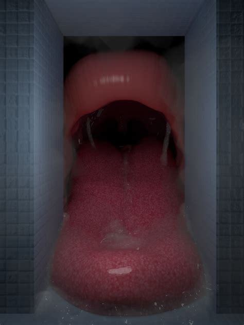 Rule 34 34 Big Tongue Blob Creature Bodily Fluids Drooling Feral