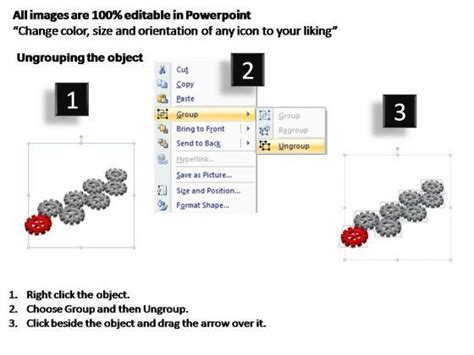 PowerPoint Slidelayout Process Gears Process Ppt Design Slides