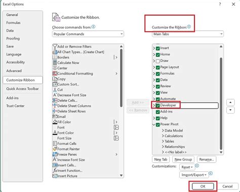 Excel Checkbox