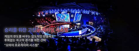 프로게이머 시스템