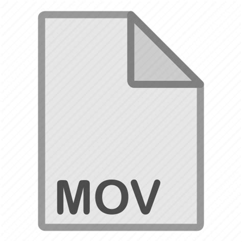 extension file format hovytech mov type video icon download on