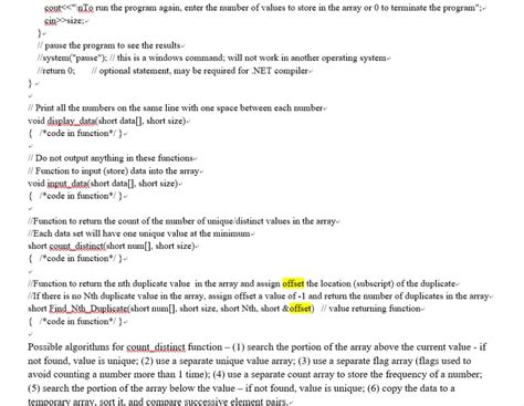 Solved User Will Enter A Value N Which Represents The Chegg