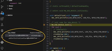 How To Make The STM32 Debugger Aware Of FreeRTOS Tasks PlatformIO