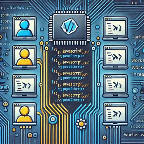 multithreading in javascript web worker and worker threads