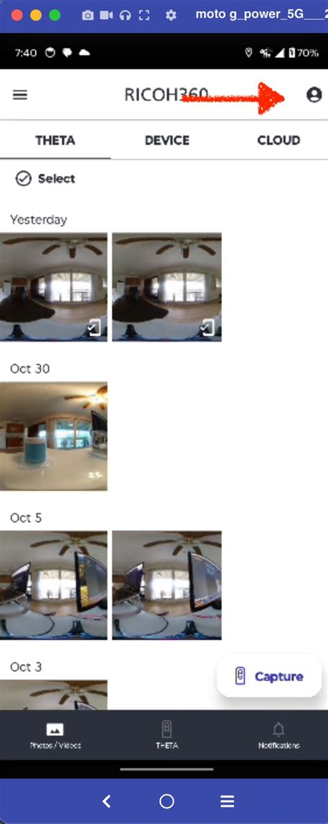 Using Ricoh360 App Pros And Cons Camera Hardware And Software Camera 360 Developer
