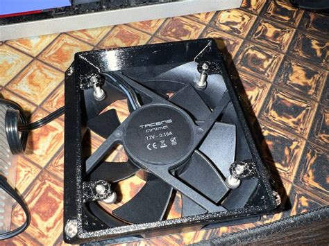 Socket A 462 Stock Heatsink 80mm Fan Shroud Adapter Upgrade By Jon Download Free Stl Model