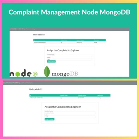 Complaint Management System Using Nodejs And Mongodb Projectworlds Store