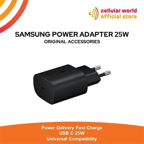 Jual Samsung Wall Charger 25Watt For Super Fast Charging Adapter Only Kota Denpasar