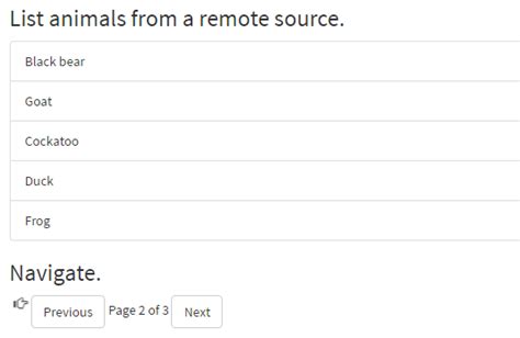 Vuejs 2 Paginator Component Vue Script