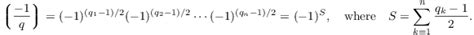 The Jacobi Symbol