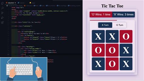 Complete Tic Tac Toe Game With Timer In Html Css And Javascript Game In Javascript Youtube
