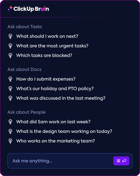 Clickup Brain One Ai To Replace Them All