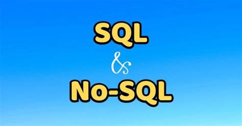 5 diferenças importantes entre bancos de dados sql e nosql
