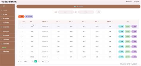 基于javaspring Bootmysql的中小企业人事管理系统源码数据库文档基于java的中小型企业人事管理系统源码 Csdn博客