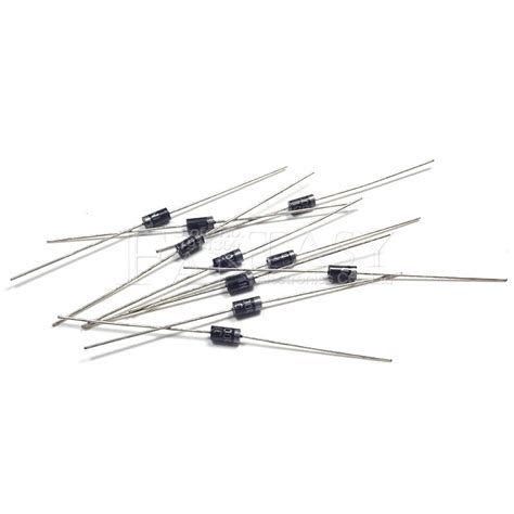 100 Stk Ensretterdiode In4004 1a 400v Gør 41 1 N Grandado