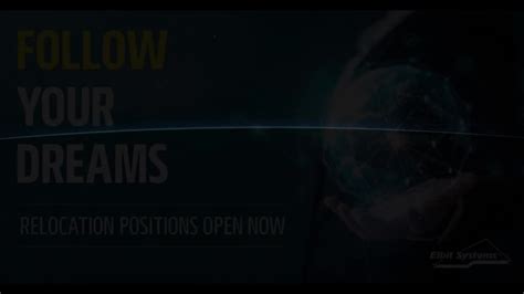 [video] Elbit Systems Israel On Linkedin Follow Your Dreams Relocation Positions Open Now