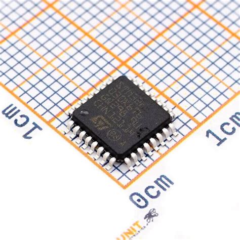 stm32f030k6t6 arm cortex m0 48mhz lqfp 32 unit electronics