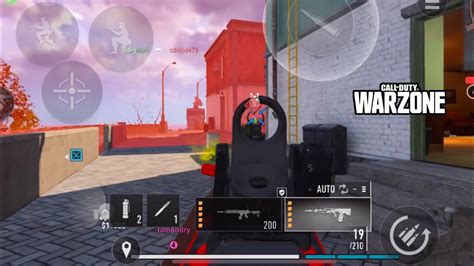 Breaking A Few Anklescameras In Warzone Mobile Youtube