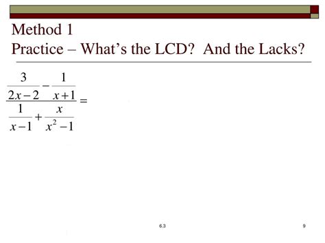 ppt section 6 3 complex rational expressions aka “complex polynomial