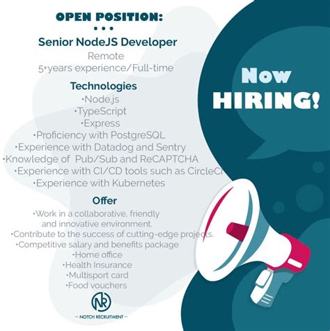 Daniela Valkova On Linkedin Hiring Remote Seniornodejsdeveloper