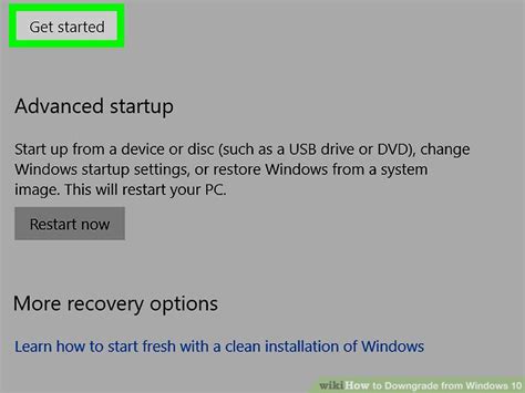 How To Downgrade From Windows Steps With Pictures