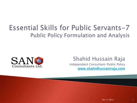 Policy Making Process Ppt