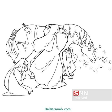 بسته رنگ آمیزی نقاشی‌های کودکانه برای محرم پذیرایی ویژه از میهمانان