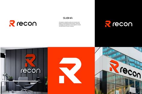 Recon Logo In Three Different Colors