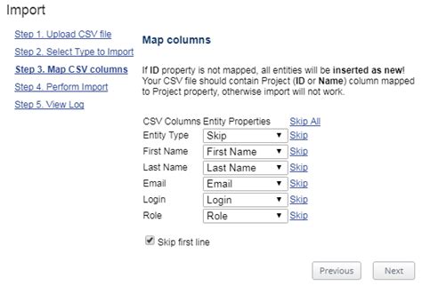 Import User Accounts From Csv File Targetprocess Enterprise Agility
