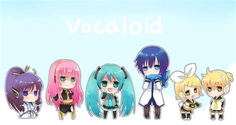 Chibi Vocaloids Chibi Wallpaper Anime Chibi Cute Anime Wallpaper