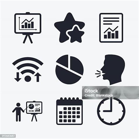 다이어그램 그래프 파이 차트 프리젠테이션 광고판 이라고 생각합니다 간판에 대한 스톡 벡터 아트 및 기타 이미지 간판 곡선