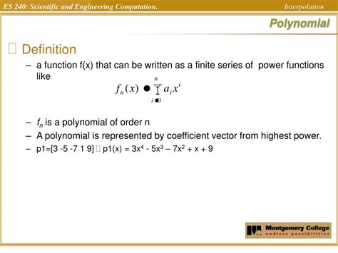 PPT Polynomial PowerPoint Presentation Free Download ID 9239390