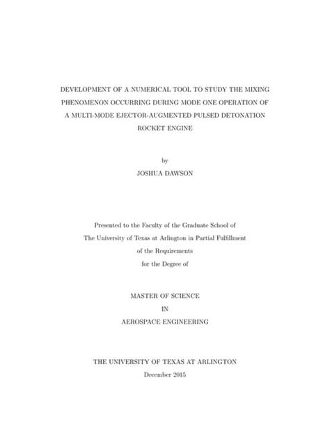 Pulse Detonation Engine A Next Gen Propulsion Pdf