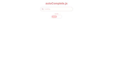 Autocompletejs