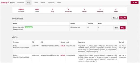Ruby Rails Sidekiq Queue Size Not Working Stack Overflow