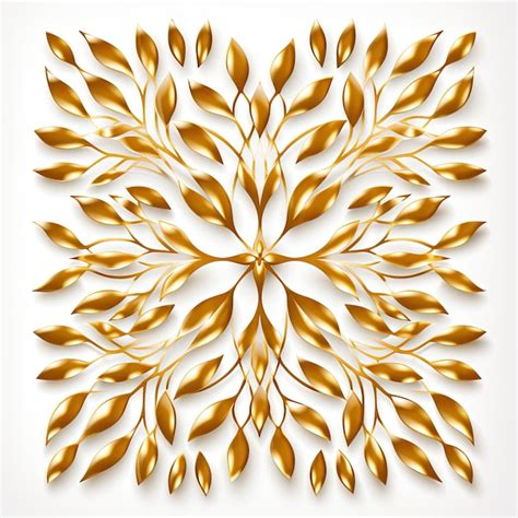 Premium Ai Image Gold Pattern