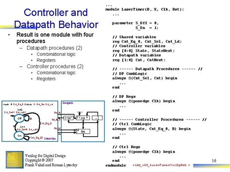 Verilog For Digital Design Chapter 5 Rtl Design
