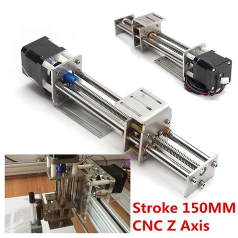 mini cnc z axis slide 150mm diy linear motion milling 3 axis engraving