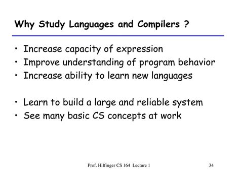 Introduction To Programming Languages And Compilers Ppt Download