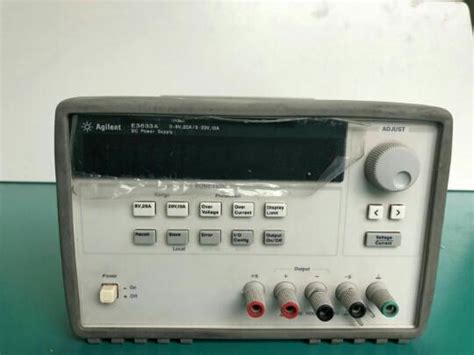 Keysight原agilent E3633a单路电源 知乎