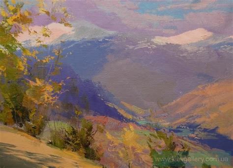 Купити картину «Щасливий білий в жанрі весняний пейзаж олійними фарбами на полотні в стилі