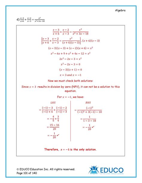 Free Precalculus Workbook With Answers Download Free Precalculus